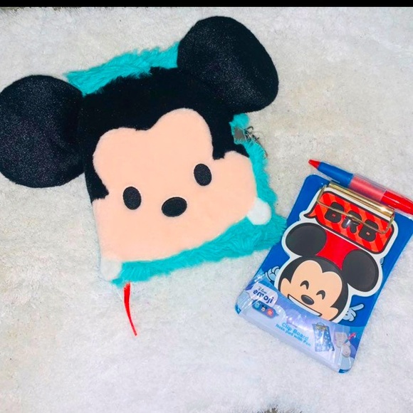 Disney | Art | Mickey Mouse Diary And Notepad | Poshmark